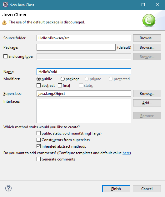JxBrowser in Eclipse : JxBrowser
